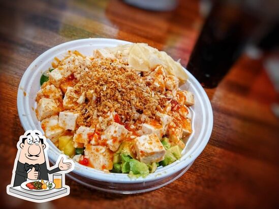 Menu at Poke Munch restaurant, Edwardsville