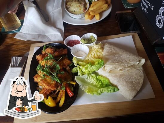 Menu at The Oak Tree pub & bar, Newton-le-Willows