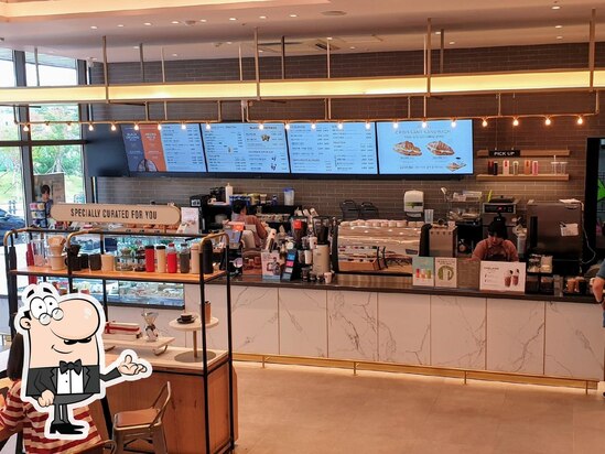 Menu at A Twosome Place cafe, Gumi-si, Sandong-myeon