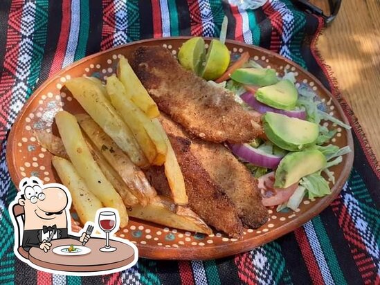 Menu at La Cabaña de Janis restaurant, Ciudad de Allende