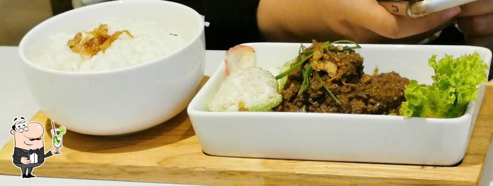 Menu at De Stasiun restaurant, Central Jakarta