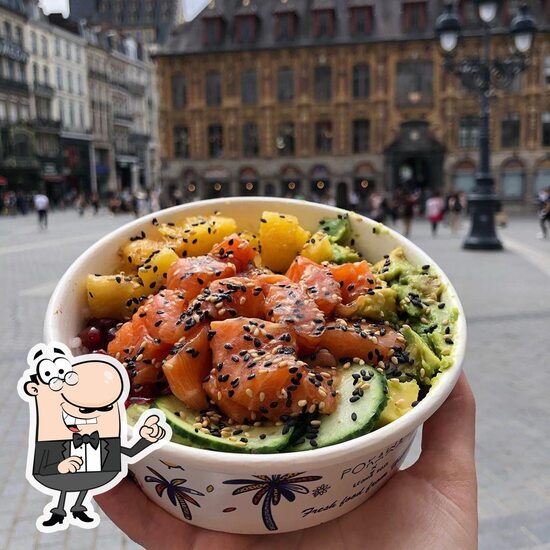 Menu at POKAWA Poké bowls restaurant, Luxembourg City