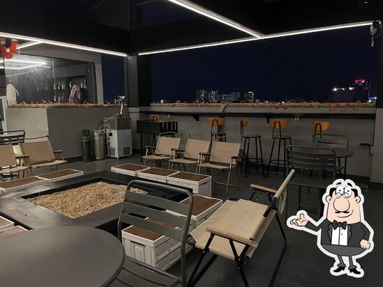 Menu at Zenith Rooftop pub & bar, Ho Chi Minh City