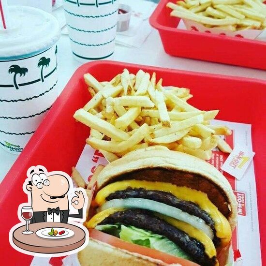 Menu at In-N-Out Burger fast food, Cedar Park