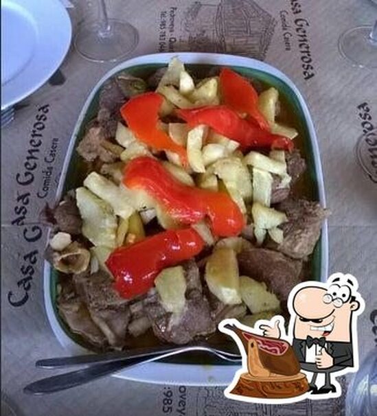 Carta de Restaurante Casa Generosa, Pedroveya