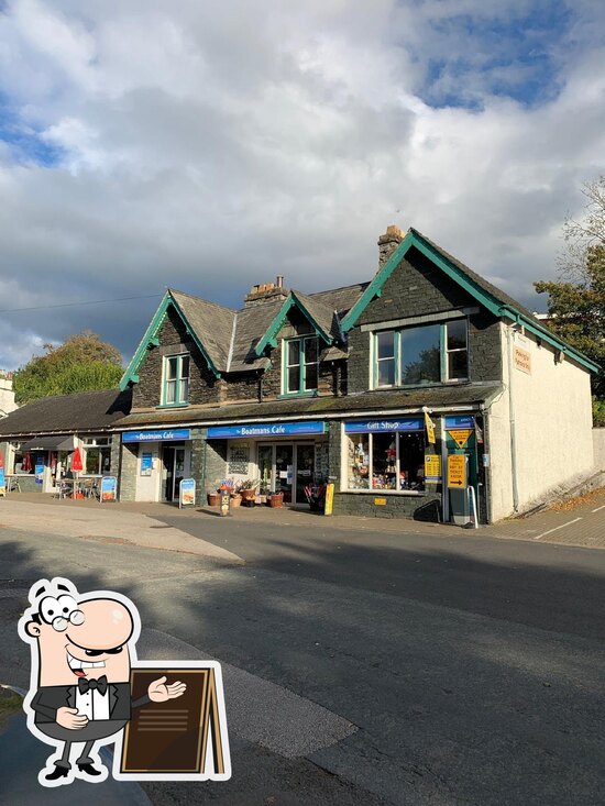Menu at The Boatman's Cafe and Gift Shop, Windermere
