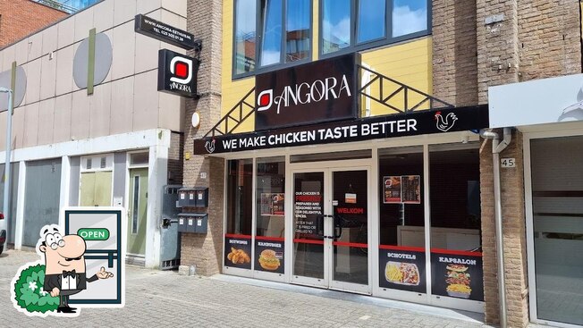 Menu at Angora, Hoofddorp