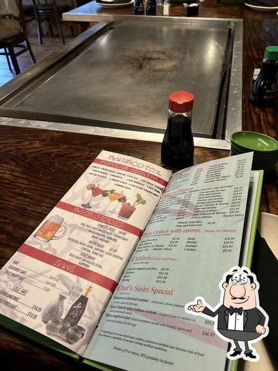 Menu at Bamboo Steakhouse & Sushi Bar, Mobile