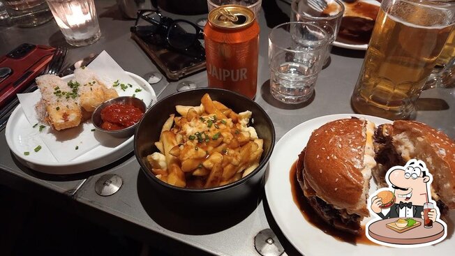 Menu at Burger and Beyond Soho restaurant, London