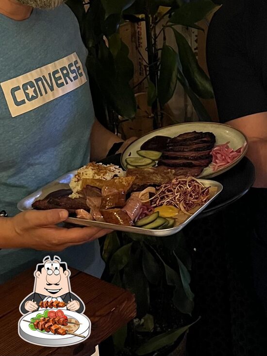 Menu at Uncle Hon's BBQ @ All My Friends, London