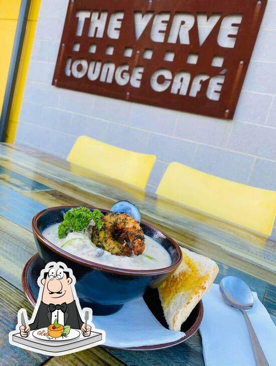 Menu at The Verve Lounge Cafe, Old Beach