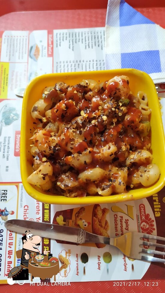 Menu at Chick Blast, Chapari