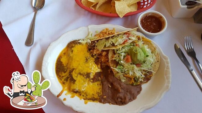 Menu at Old Mexico Restaurant, Plainview