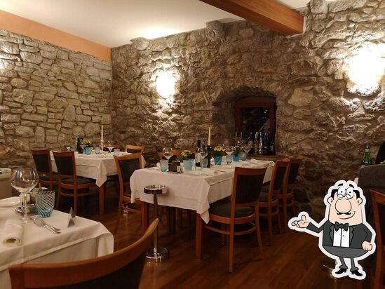Menu at Plavi podrum restaurant, Opatija