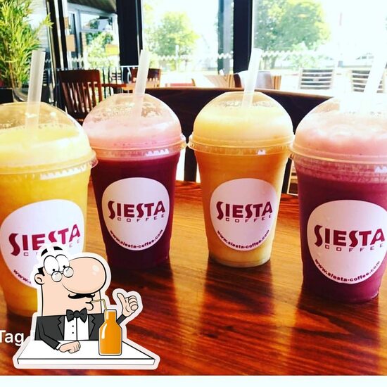 Menu at Siesta Coffee Drive Thru cafe, Newton Aycliffe