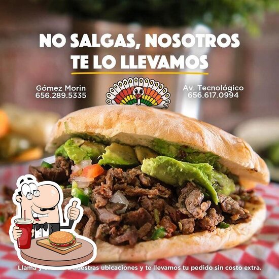 Carta del restaurante Tortas Nico, Ciudad Juarez, Blvd. Gomez Morín 7983