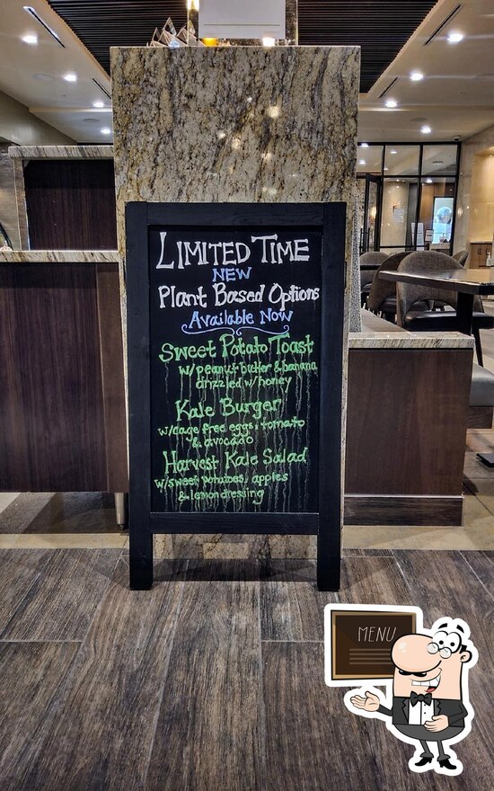 Menu at Life Cafe, Ardmore