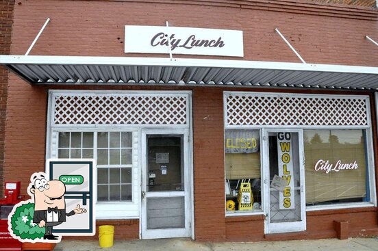 Menu at City Lunch restaurant, Lincolnton, 115 Court Square