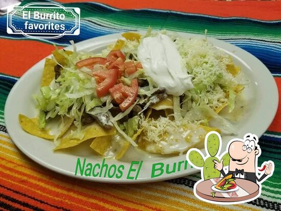 Menu at El Burrito Mexican Family Restaurant, Kermit
