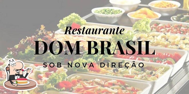 Menu at Dom Brasil restaurant, Curitiba