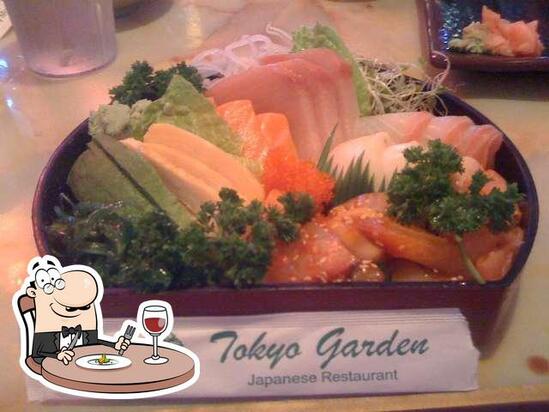Menu at Tokyo Garden restaurant, Redding
