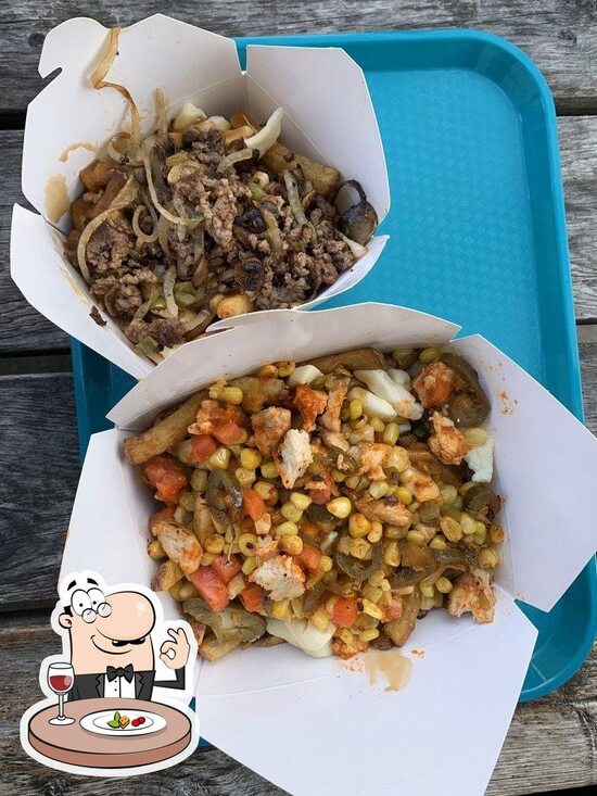 Menu at 514 Poutine restaurant, Canmore