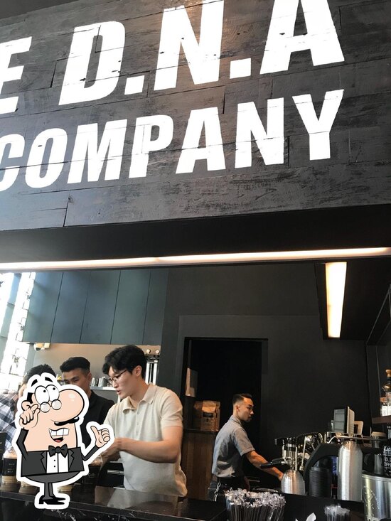 Menu at Coffee DNA Gwanghwamun cafe, Seoul, 33 Jong-ro