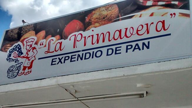 Menu at La Primavera, Pachuca