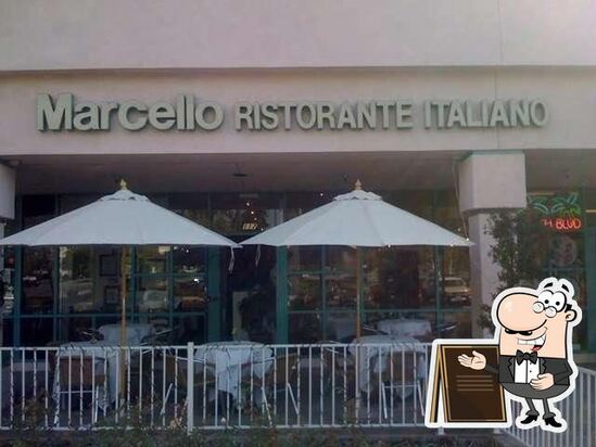 Menu at Marcello Ristorante pizzeria, Thousand Oaks