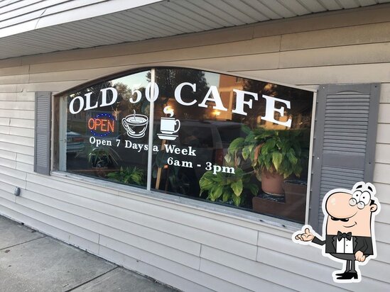 Menu at Old 50 Cafe, Carlyle