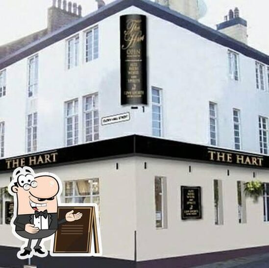Menu at The Hart Bar, Huddersfield