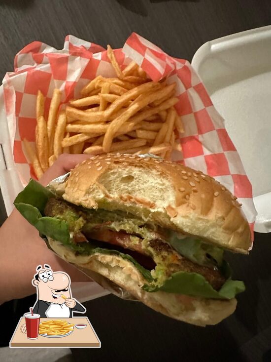 Menu at Burger plus restaurant, Miami