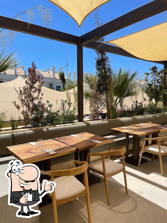 Menu at Makan Marbella restaurant, San Pedro de Alcántara