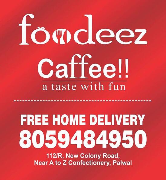 Menu at Foodeez Caffee, Palwal