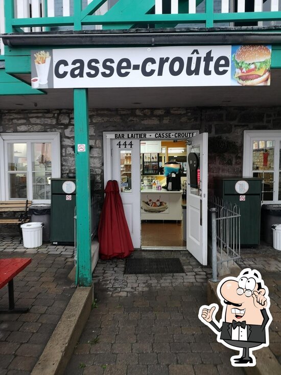 Carta de La Bise Glacée Ice Cream and Snack Bar, Quebec