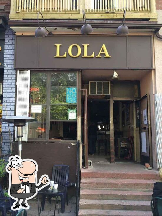 Menu at Lola pub & bar, Toronto