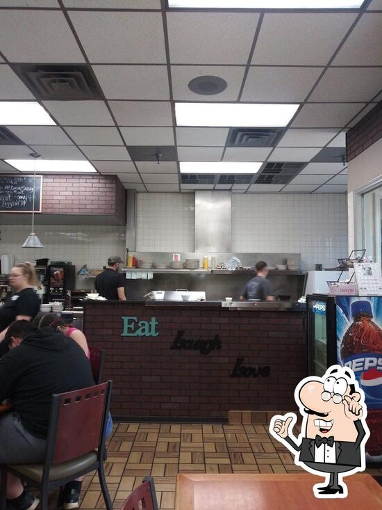 Menu at Delta Coney Island restaurant, Monroe