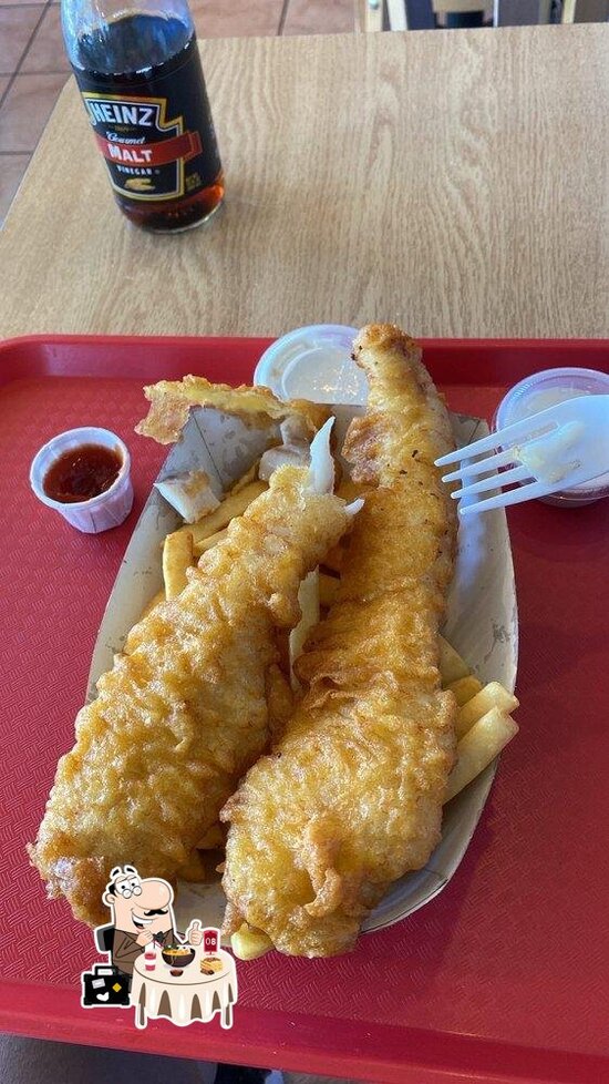 Menu at Tugboat Fish and Chips restaurant, San Jose