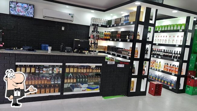 Menu at Da'vicios licor store, Santo Domingo Este