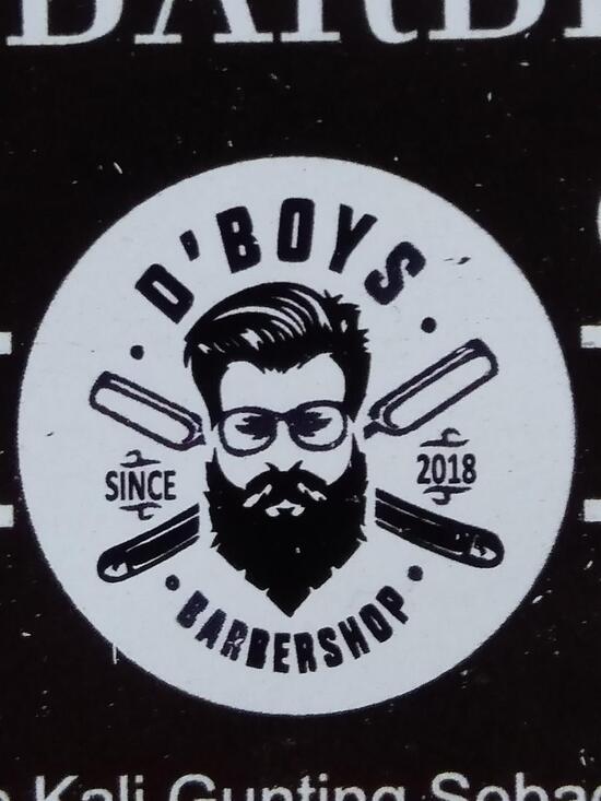Menu at D'boys barbershop, Bogor