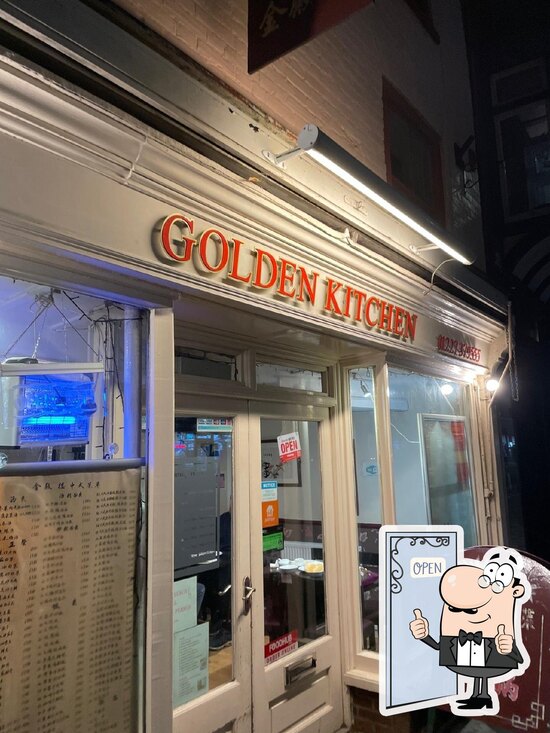 Menu at Golden Kitchen restaurant, Canterbury