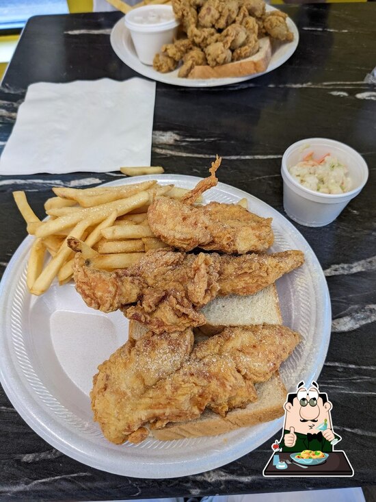 Menu at Sharks fish and chicken Searcy restaurant, Searcy