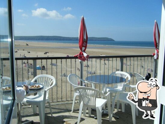 Menu at The Beachcomber Cafe, Woolacombe