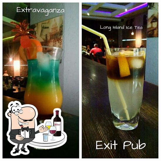 Menu at EXIT PUB, Świdnik