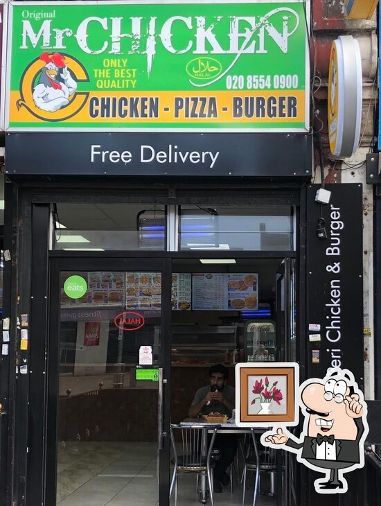 Menu at Mr chicken restaurant, Ilford