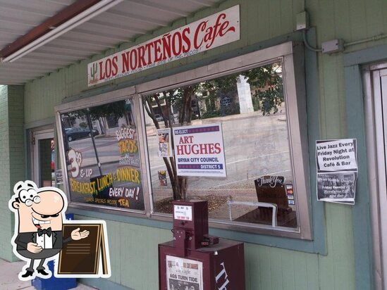 Carta de Los Nortenos Mexican Cafe, Bryan