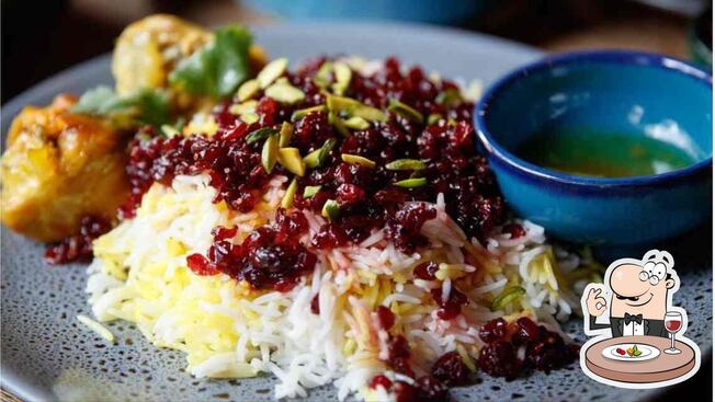Menu at Naaz Persian Cuisine restaurant, Adelaide