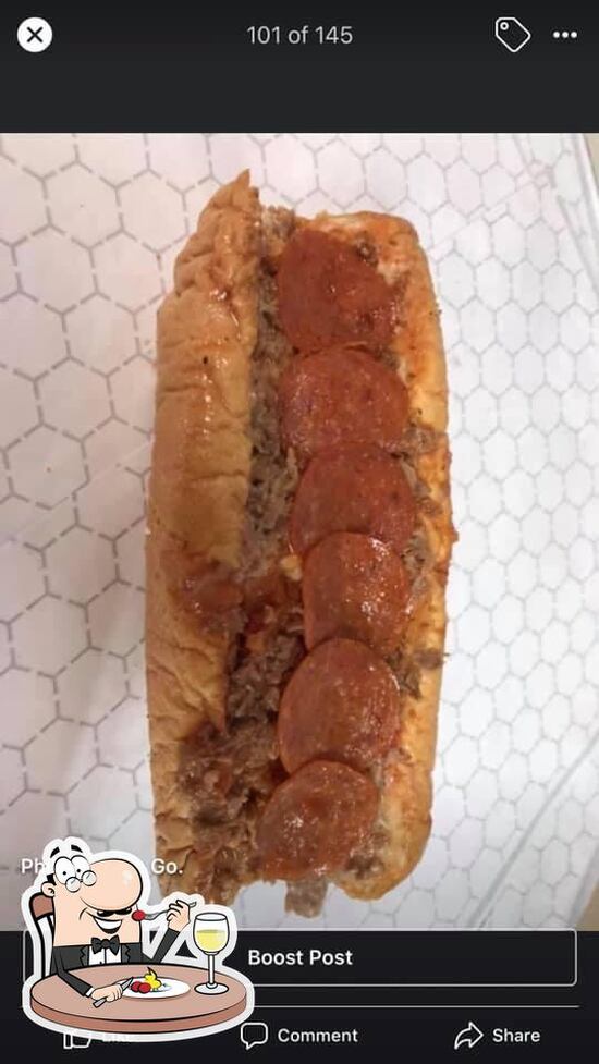 Carta del restaurante Philly on the Go Food Truck, Castle Rock