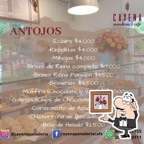 Cayena panadería, Neiva - Menú del restaurante, precios y reseñas