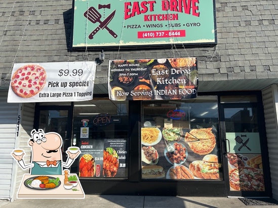 Menu at East Drive Kitchen pizzeria, Halethorpe, East Dr